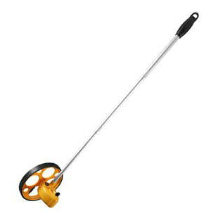 【特徴】●機器精度：誤差1%以下(10mで10cm)。●握りやすいグリップ。●シャフトを回して長さを調整。●ゼロポイントインジケーター付。●見やすい大きなカウンター数字(5桁)。【仕様】●単位表示：10cm●測定範囲：10cm～10km●伸...