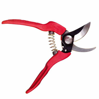 超軽量(160g)で疲れにくい。今までにない刃の開きでカット。軽量でコンパクト設計なので手にしっかりフィット。グリップには強靭なガラス入り樹脂を使用。ダブルのソフロクッションで手の攻撃を吸収。刃の開きがワイド。用途園芸・花 全般。仕様刃：高...