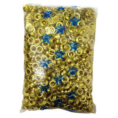 仕様15mm(#30)1000組入り用途ベルト・カーテン・エプロンや袋物の穴の補修、補強からシート・幌・テント・ビニールハウスの穴の補強に！材質真鍮製生産国 日本※ご注文を頂いてからメーカーへの商品手配となります。※ご注文後のキャンセル、返...