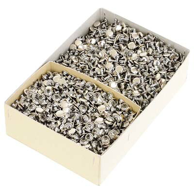 仕様頭径：13mm足長：13.0mm1000組入り用途ベルト・カーテン・エプロンや袋物の穴の補修、補強からシート・幌・テント・ビニールハウスの穴の補強に！材質鉄製+ニッケルメッキ生産国 日本※商品イメージは51601の物を使用しております。