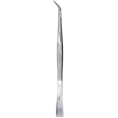 特徴用途に合わたピンセットを選べる多品種ピンセットシリーズ仕様オールステンレス製先曲がり 超ロングタイプ全長：300mm