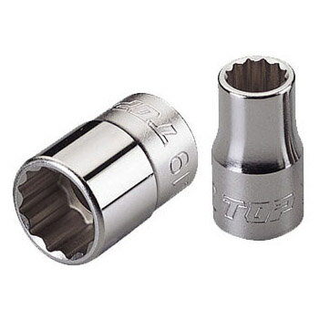 特長ボルト・ナットを傷めない差込角9.5mm(3／8inch)仕様対辺寸法：17mml：10mmL：29mm12角サーフェイス