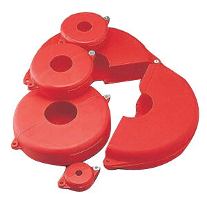 特徴バルブを簡単に、しかも確実にロックします。バルブハンドルを包み込んで、しっかりロック。取り付けも簡単です。耐久性に富んだプラスチック製で、化学薬品や高温、低温に対するにも優れています。5つのサイズでハンドル径1～13インチに対応。バルブ...