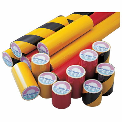 特徴コンクリート等の粗面にも密着する反射シート。駐車場・工場・道路の支柱など、衣面がザラザラした粗面の危険表示に活躍。貼り付け後にゴムハンマーなどで叩くと、凹面になじみ密着します。(ゴムハンマーは扱っておりません)仕様サイズ：100mm幅×...