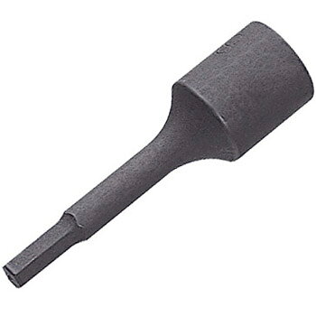 特長六角穴付ボルト回しに差込角12.7mm(1／2inch)仕様対辺寸法：6mm全長：75mm