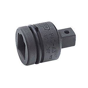 特長Oリングピン付差込角12.7mm(1／2inch)仕様差込角凹：12.7mm差込角凸：9.5mmd：25mmL：36mmインパクトレンチ