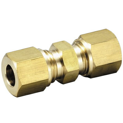 特徴銅管用リングジョイントナットの締め付けにより、継手内部のリング(スリーブ)をパイプに食い込ませて接続します。仕様最高使用圧力：3.5MPa使用温度範囲：-20℃～150℃但し凍結なきこと。使用流体：水、油、エアー本体・スリーブ・ナット材...