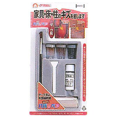 特徴曲面や角の補修もラクラク直せる。粘土状のスティックパテにカラーパウダーを練り込み補修します。大きいキズや深いキズ、特に曲面や角の補修に最適です。セット内容カラーパウダーミニ(ダークセット‥・No.7・8・9×各1個)パウダー密着液筆ヘラ...