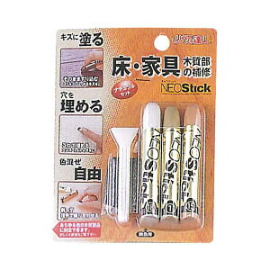 特徴指先で色混ぜもできる1本×3役のクレヨンタイプ補修剤。仕様個装重量：40g付属品：ヘラ/スチールウール※商品画像はイメージです。