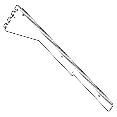 仕様呼名：330色：クロームスリット穴掛け式棚等設置システムの汎用腕金具(Aタイプ、Bタイプ対応セフティホルダー、および24Rホルダー装着用4.5φ加工穴付き)Bタイプブラケット材質：スチール特殊鋼(3.0t)クッション材質：EVA樹脂腕金...