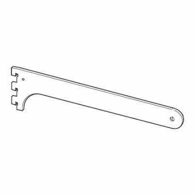 仕様サイズ：250mmカラー：ステンレスヘアーラインAタイプブラケット並列可能同一レベルブラケット：SUS-A-79材質：SUS304(3.0t)腕金具のアップ角度：0.75度パイプビス止め固定が前提製品に付き振れ止め不要ステンレス製スリッ...