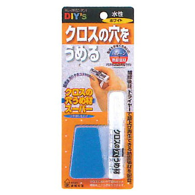 特徴クロスにできた小さな穴も目減りなく、仕上げます。仕様サイズ：W80×L200×H18mm(1パック)個装重量：28g(10ml)色：ホワイトメーカーからの取寄せ商品のため、お客様都合によるご注文後のキャンセル、返品、交換はできません。受...