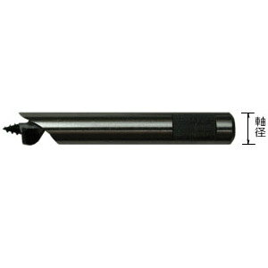 特長交換用のセンタードリル薄板用で深さ12mm厚まで対応仕様軸径：8mm