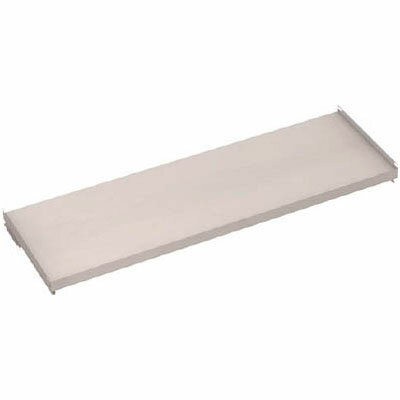 特徴棚1段分(棚板・傾斜用棚受・前あたり)のセット品です。水平から約30°まで傾斜させることができます。仕様間口(mm)：1800奥行(mm)：571色：ネオグレー質量(kg)：17.8生産国 日本