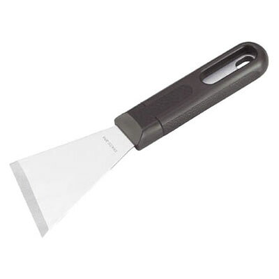 【仕様】●形状：斜め刃●全長：200mm●刃幅：64mm●刃長：88mm●刃厚：1.8mm●貫通型●硬度HRC50°●質量：90g【特徴】●欠け・割れに強いPP樹脂ハンドルに滑り止めチェッカリング加工をしています。【用途】●古くなった塗料の...