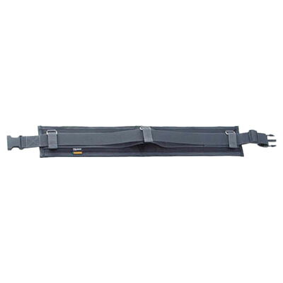 仕様色：グレーサポーター部：100×675mmベルトの長さ：1150mmPPベルト付質量：278g特徴内側はノンスリップ(滑り止め)素材を使用しているので、腰にフィットしやすいです。軽くてソフトタッチなので、安全帯や作業ベルト使用時の腰の負...