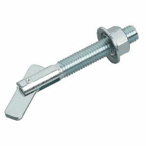 特徴ねじ本体とロールプレートが同径で、取付器物をセットしたまま施工ができる。壁面・床面に施工可能。用途手摺／ブラケット／分電盤／掲示板等の中空壁への取付け等仕様中空壁用／はさみ固定式ステンレス IT-Sタイプ座金付きナット仕様ねじの呼び：M...