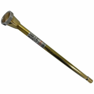 特徴替板式の小タイプ。鉢物等のピンポイント的な散水が必要な所に無駄なく効率よく散水できます。用途園芸用仕様ISO女ネジ付全長(mm)：360頭径(タテ×ヨコmm)：45×45穴径(mm)：0.4穴数(穴)：500水量：12L/分(0.2MP...