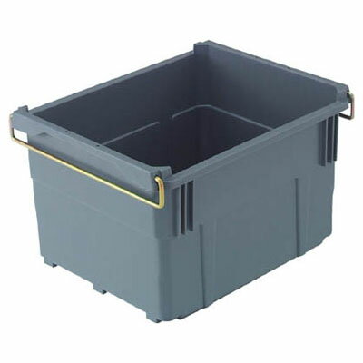 【仕様】●容量：55.2L●色：グレー●外形寸法：間口541×奥行445×高さ325mm●有効内寸：間口470×奥行375×高さ292mm●質量：2.29kg【特徴】●金具を内側へ折り込むと、中に物を入れたまま積み重ねられます。●スタッキン...