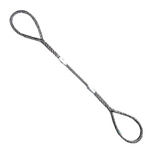 【仕様】●安全使用荷重2本垂直吊り：0.996t●全長：2.0m●タイプ：A●スリング径：8mm●JIS規格(JIS G 3525)●質量：0.53kg【特徴】●編みこみの方法が従来の巻き差しと異なるため、品物がロープのより方向と反対方向に...