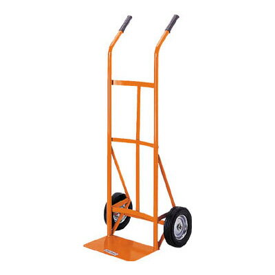 【仕様】●均等荷重：100kg●全長：1185mm●すくい板長さ×幅：190×340mm●キャスター：200mmソリッド●質量：10.5kg【特徴】●自由・手軽に物の運搬ができ、しかも、狭い場所で簡単に操作できます。●縦型の二輪車でトラック...