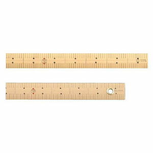 特徴建築・和裁の印付けに。寸法測定、線引き作業に仕様商品サイズ：全長304×全幅22×厚さ4mm質量：18g材質：竹※商品イメージはKR-2Sの物を使用しております。