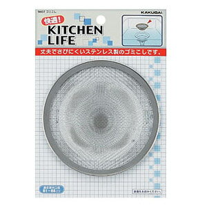 ●材質：ステンレス●流し台のゴミこしです。●パッケージサイズW125ミリ×H180ミリ×D41ミリメーカーからの取寄せ商品のため、お客様都合によるご注文後のキャンセル、返品、交換はできません。受注後にメーカー在庫を確認いたします。万一、メー...
