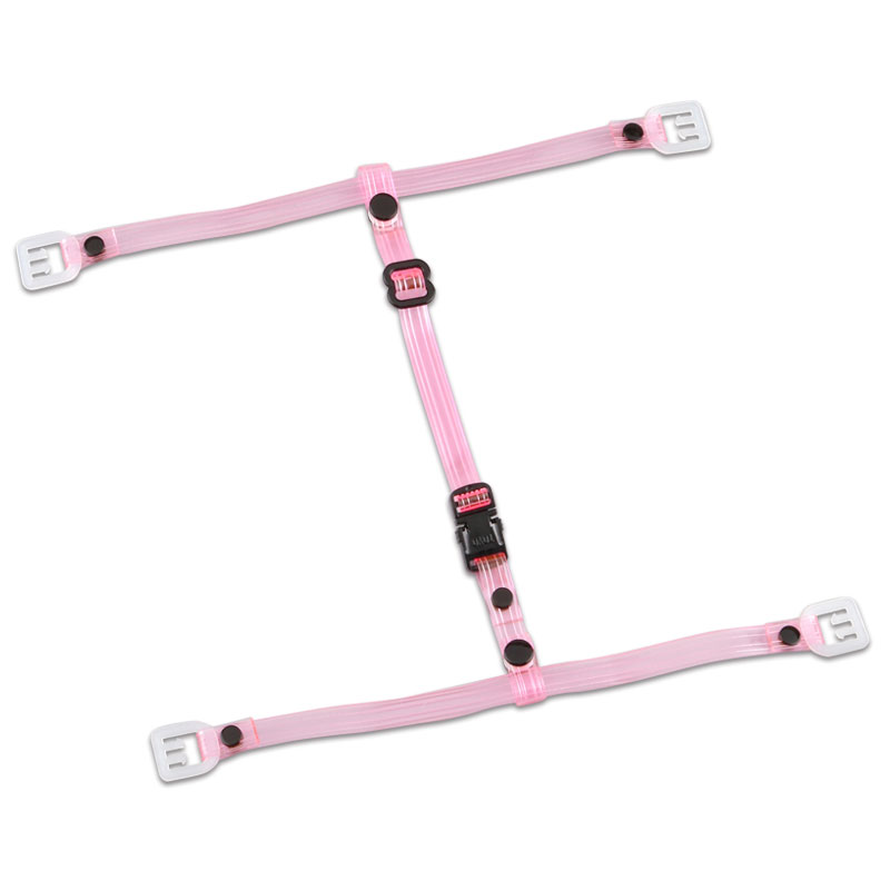 【特長】ヘルメット用のアゴヒモ一式です。ビニール式なので汚れが拭き取りやすい。仕様カラー：透明/ピンクワンタッチ式12mm幅適用ヘルメット：No.110～No.171、No.300～398F用メーカーからの取寄せ商品のため、お客様都合による...