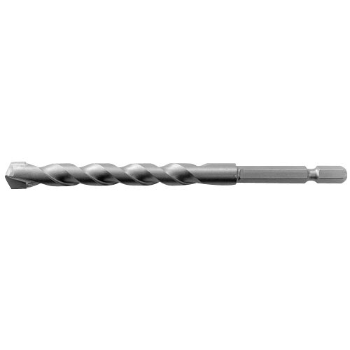 特徴6角軸(6.35mm)仕上げでインパクトドライバーにワンタッチで装着でき、コンクリート用ドリルとして手軽にご使用いただけます細いシャンクで大きな穴あけが可能です。一体型加工のため刃先の芯ぶれがなく正確な穴あけができます。プラグアンカーの...