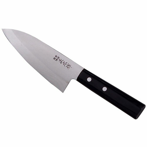 特徴日本刀鍛錬の技術をステンレスに生かした本格的ステンレス和包丁です。シンプルなデザインと高い機能性は「グットデザイン」の折り紙つきです。仕様母材厚：4.0mm刃渡り：150mm重量：220g刀身の材質：当社オリジナルのステンレス鋼 材質詳...