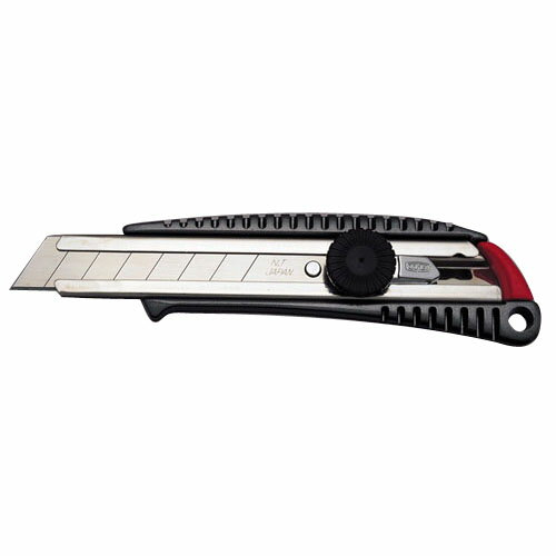 特徴金属ボディーにしたことで、耐久性にも優れ、高級感ある商品に仕上がりました。低価格で刃がしっかり固定される金属製スライドが特徴。のこぎり刃(のこ刃)も使えます。仕様種別：L-Type(L型)カッターナイフカラー：グレーサイズ(mm)：15...