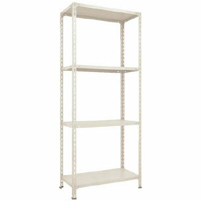 特徴4方からの出し入れがしやすく、棚板の上下面4面は振れ止め金具付で丈夫です。棚板は当社独自のW折り曲げ加工により強度が20%アップしています。(3V・3Xは除く)仕様有効間口寸法は、間口-74mm色：ネオグレー均等積載量：100kg/段最...