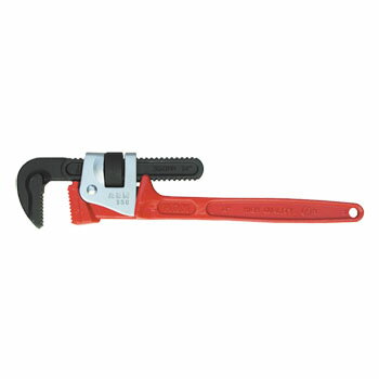 特徴JIS規格(JIS番号JIS B 4606)取得品。自社製造・高品質のMade in Japan。トライモ型形状にて、管材への食い付きは抜群。口開きワイドの特徴は、上あごが従来のパイプレンチより長く、ふところが深いため、1サイズ上の同等...