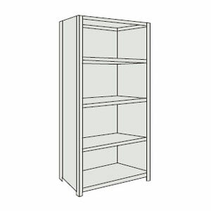 【仕様】●色：ネオグレー●間口×奥行×高さ：1215×315×2104mm●棚段数：5段●有効間口：1125mm●組立目安：2人40分●組立式●均等積載量：100kg/段●最大積載量：1000kg/台●棚板調整ピッチ：50mm●質量：51....