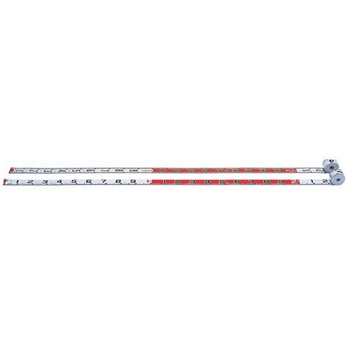 仕様60mm幅タイプ/遠距離用JIS1級標準張力：50N赤ベタ：裏表とも1m間隔5mm単位の境目盛仕様：表面タテ数字、裏面ヨコ数字テープサイズ：厚さ0.65mm×幅60mm×長さ50m重量：3280g※メーカーからの取寄せ商品のため、ご注文...