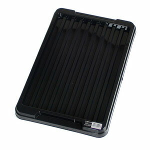 仕様カラー：ブラック外寸：295×443×33質量(g)：260材質：ポリプロピレン※メーカーからの取寄せ商品のため、ご注文後のキャンセル、返品、交換はできません。