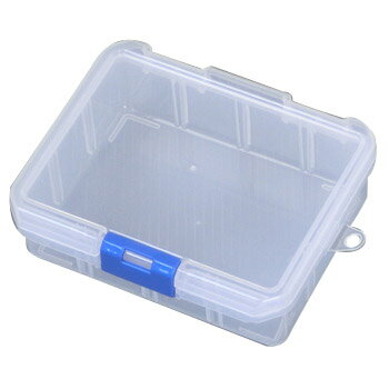 特徴部品やネジなどの小物収納に便利なパーツケース。空間のアレンジが自由にできる仕切板無しのフリータイプ。別売仕切板を使えば、収納物に合わせて自由にレイアウトできます。バックルにABS樹脂を採用し、丈夫で安心です。仕様外寸：155×128×5...