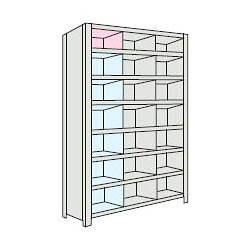 【仕様】●色：ネオグレー●間口×奥行×高さ：890×315×1804mm●タイプ3列・7段●組立目安：2人50分●組立式●均等積載量：100kg/段●最大積載量：1000kg/台●質量：51.1kg【特徴】●縦仕切り板は樹脂ファスナーで取り...