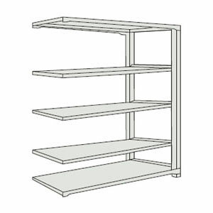 【仕様】●色：ネオグレー●間口×奥行×高さ：1160×310×1805mm●棚段数：5段●有効間口：1116mm●組立目安：2人30分●組立式●均等積載量：200kg/段●最大積載量：1500kg/台●棚板調整ピッチ：50mm●質量：31....