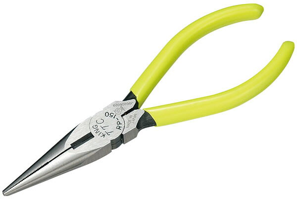 特徴先端で細かい加工ができます。※RP-125はJIS商品ではありません。仕様溝付全長：140mm頭部幅：17mm頭部厚：10mm柄幅：51mm先端長：44mm重量：100g切断能力：ステンレス1.2φmm、軟鉄線(針金)1.8φmm、銅線...