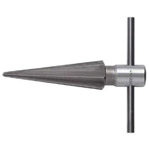 仕様全長：125mm刃長：80mm適用管内外径(インチ)：1/8～1/2(3～12mm)角度：8°質量：70g特徴薄鋼(鉄)板の穴を広げたり、パイプ等の面取りに使用します。用途銅管、塩ビパイプ、銅管の面取りに最適です。銅管、薄鋼板(0.8m...