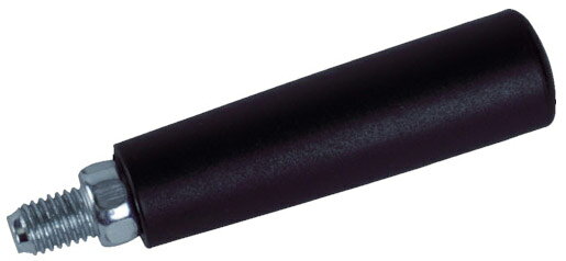 特徴ハンドル樹脂製の回転グリップです。仕様耐熱温度：180℃外径(mm)：23グリップ長さ(mm)：65ねじ寸法：M8×1.25ねじ長さ(mm)：15質量：80g材質／仕上グリップ：ポリアミド(PA)ねじ：スチール生産国 中国※メーカーから...