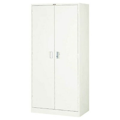仕様最大積載量（kg/台）：200均等積載量（kg/段）：60間口×奥行×高さ（mm）：880×515×1860設置タイプ：下置き専用付属品：シリンダー錠、棚板4枚棚板ピッチ（mm）：30追加棚板：N-33W完成品色：ネオグレー適合転倒防止...