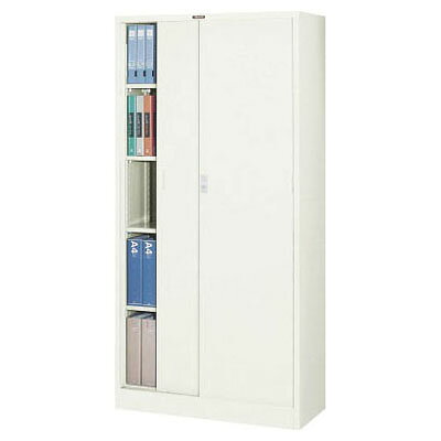 仕様最大積載量（kg/台）：200均等積載量（kg/段）：60間口×奥行×高さ（mm）：880×400×1790設置タイプ：下置き専用付属品：シリンダー錠、棚板4枚棚板ピッチ（mm）：30追加棚板：N-33完成品色：ネオグレー適合転倒防止金...