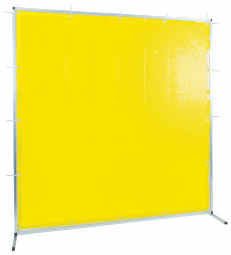 特徴溶接の際の有害な紫外線を遮光し、快適な作業環境を創ります。アルミ製で見た目は美しく、軽くて耐久性があります。フレームはハメ込み式ですので、どなたでも簡単に組み立てができます。脚部の角度調整ができ、フェンスの連結も自由自在です。別売のキャ...