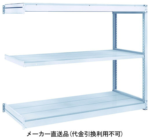 仕様色：オイスターホワイト有効間口(mm)：1460奥行(mm)：600高さ(mm)：1200棚段数(段)：3質量：43.6kg※集中荷重になりますと耐荷重能力は半減します。必ず均等に荷重を分布させてご使用ください。※連結型のみではご使用で...