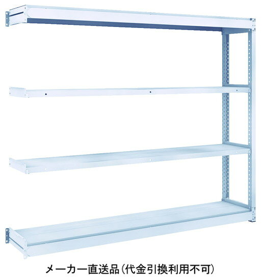 仕様色：オイスターホワイト有効間口(mm)：1760奥行(mm)：300高さ(mm)：1500棚段数(段)：4質量：47.2kg※集中荷重になりますと耐荷重能力は半減します。必ず均等に荷重を分布させてご使用ください。※連結型のみではご使用で...