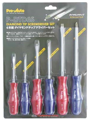 特徴従来のダイヤモンドコーティング加工と違って、ダイヤモンドチップを埋め込んだ焼結合金の新加工で飛躍的に長寿命。使い込むほどネジに食い付きトルクカがアップ。グリップハンドルはアセテート樹脂を採用し、耐油性抜群です。コットン繊維配合で衝撃を吸...