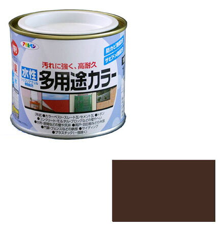 コストパフォーマンスに優れた水性多用途塗料特徴水性シリコンアクリルエマルション樹脂塗料汚れにくく、耐久性が優れた高性能塗料です。強力防カビ剤を配合していますので、長期間カビの発生を防ぎます。サビドメ剤を配合していますので、サビの発生を防ぎま...