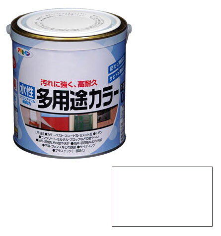コストパフォーマンスに優れた水性多用途塗料特徴水性シリコンアクリルエマルション樹脂塗料汚れにくく、耐久性が優れた高性能塗料です。強力防カビ剤を配合していますので、長期間カビの発生を防ぎます。サビドメ剤を配合していますので、サビの発生を防ぎま...